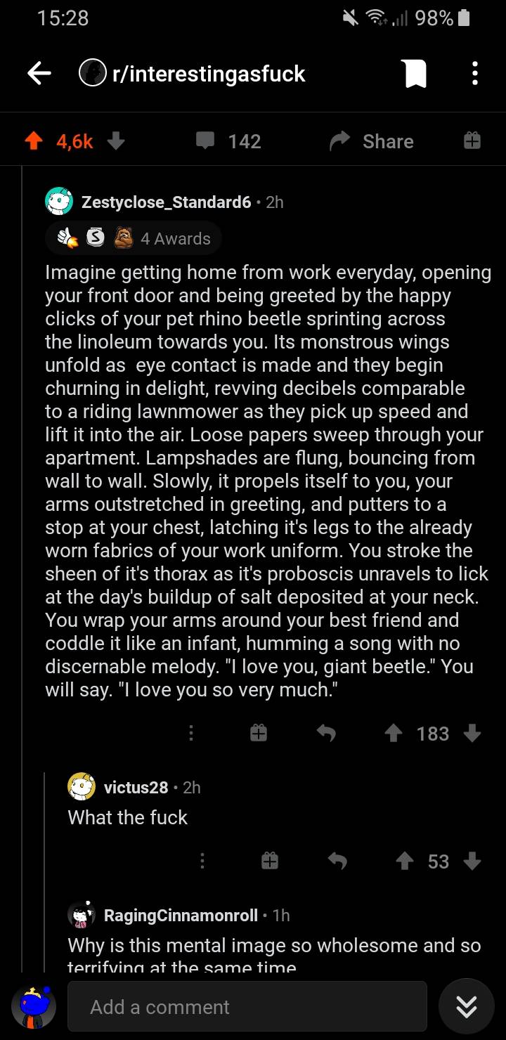 Very specific comment | Scrolller