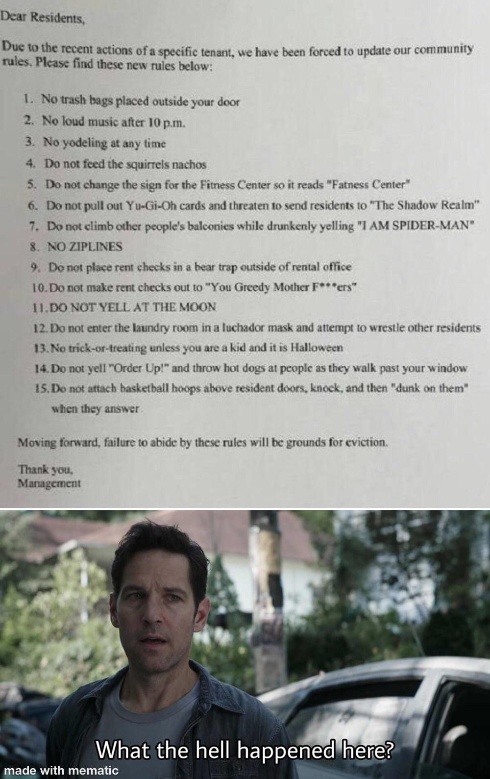 Very specific rules… | Scrolller