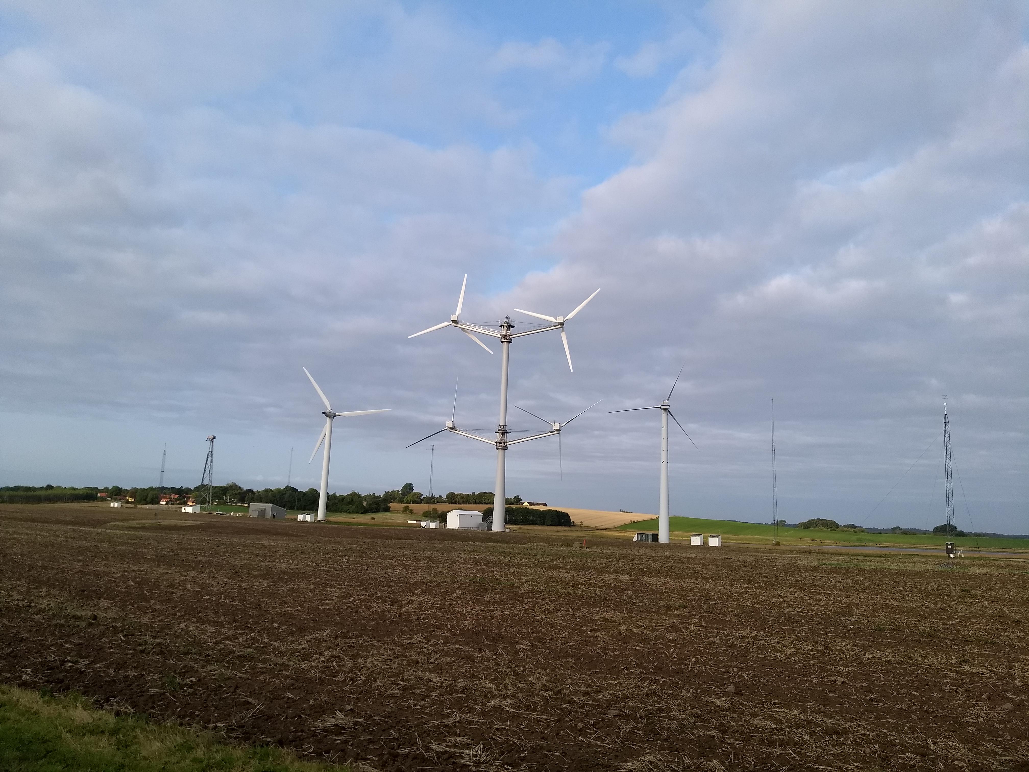 Vestas Multi-Rotor Wind Turbine, Risør, Denmark | Scrolller