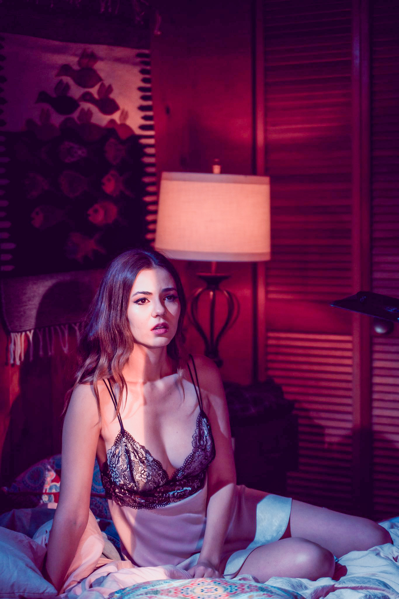 Victoria Justice looks longingly | Scrolller