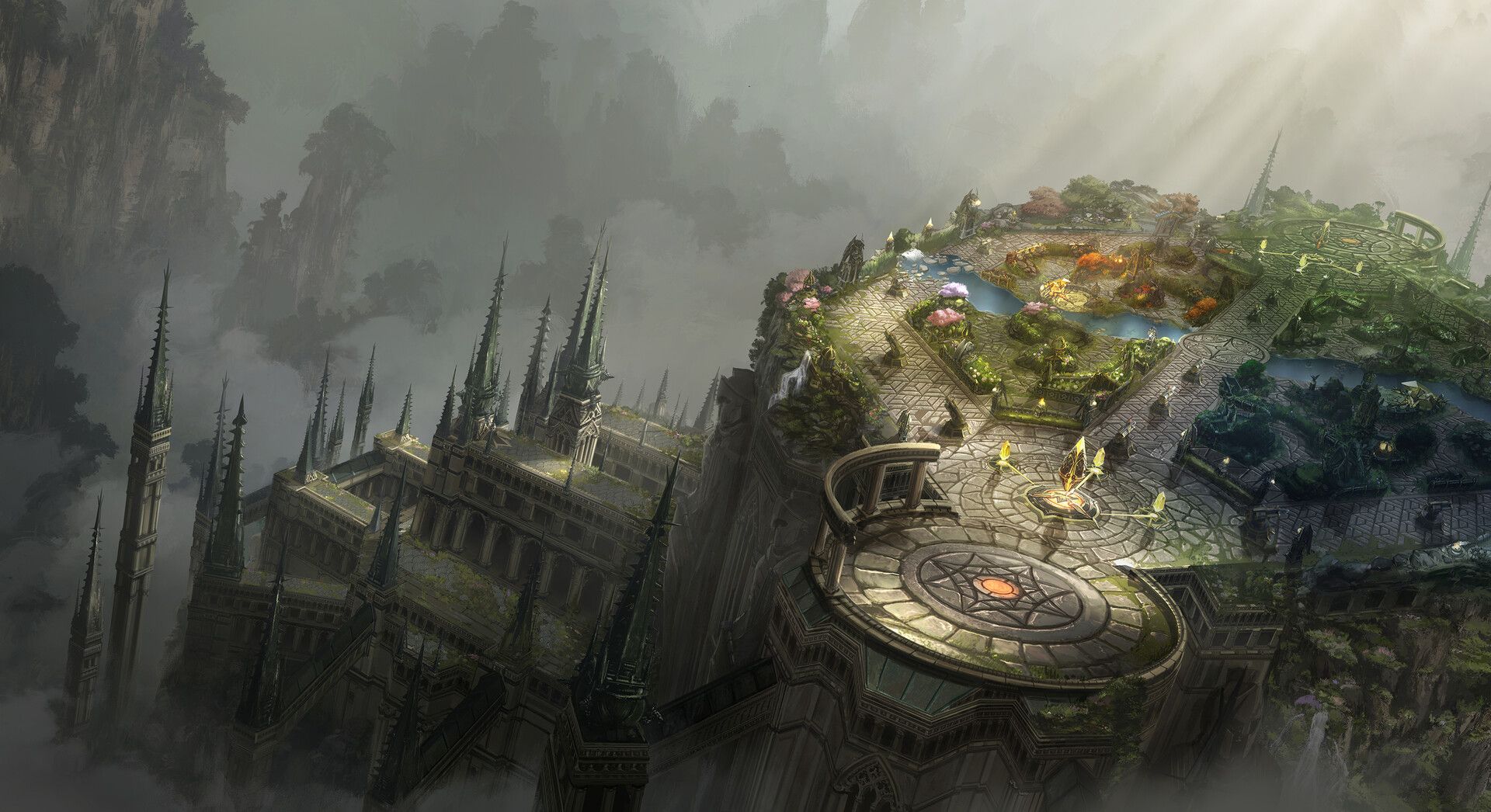 Video Game Environment Concept for Vainglory by Scribble Pad Studios | Scrolller