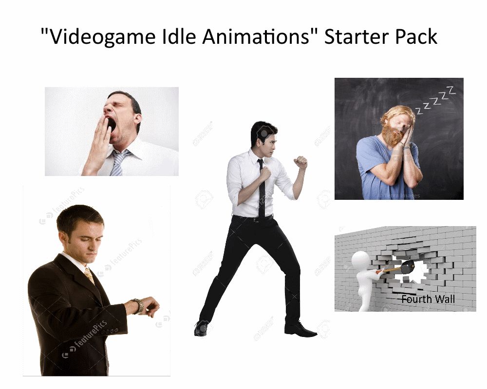 "Videogame Idle Animations" starter pack | Scrolller