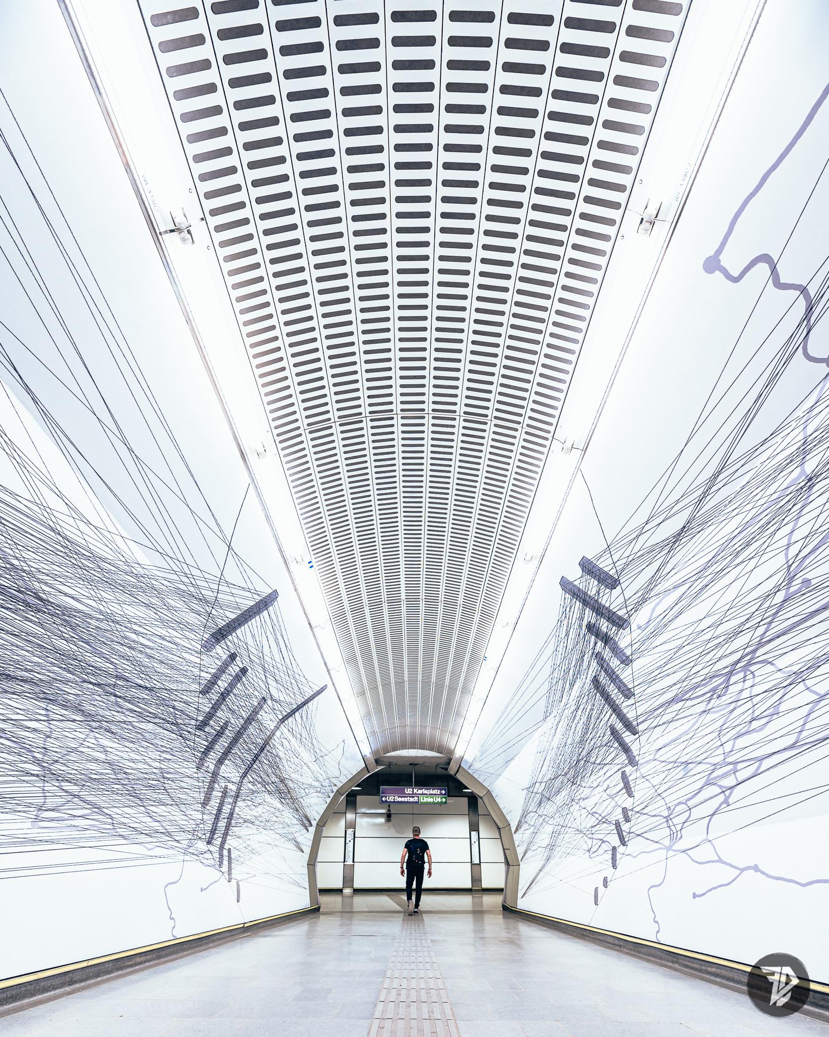 Vienna metro corridors architecture is dope[OC][1638x2048] | Scrolller