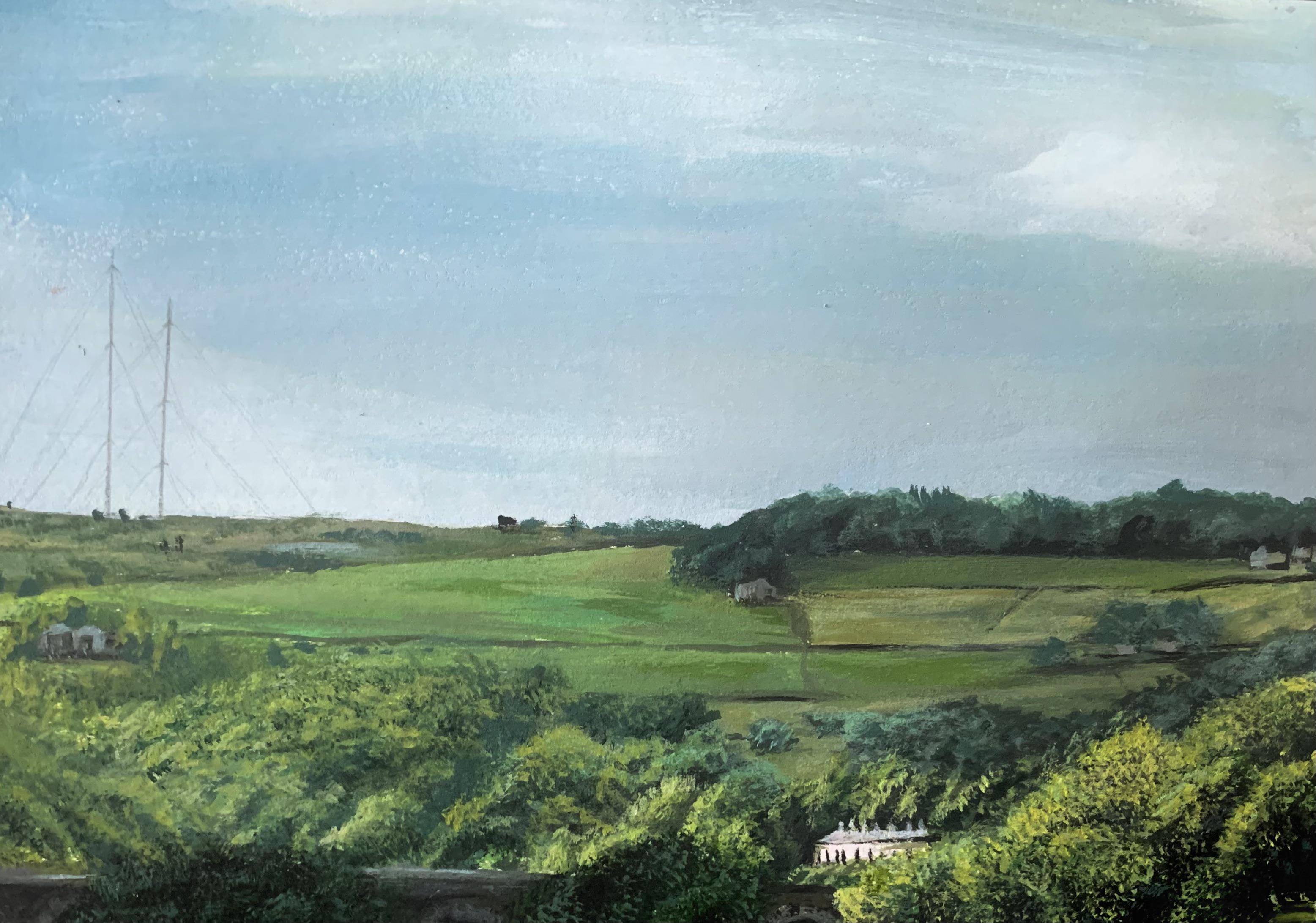 View, me, acrylic, 2021 | Scrolller