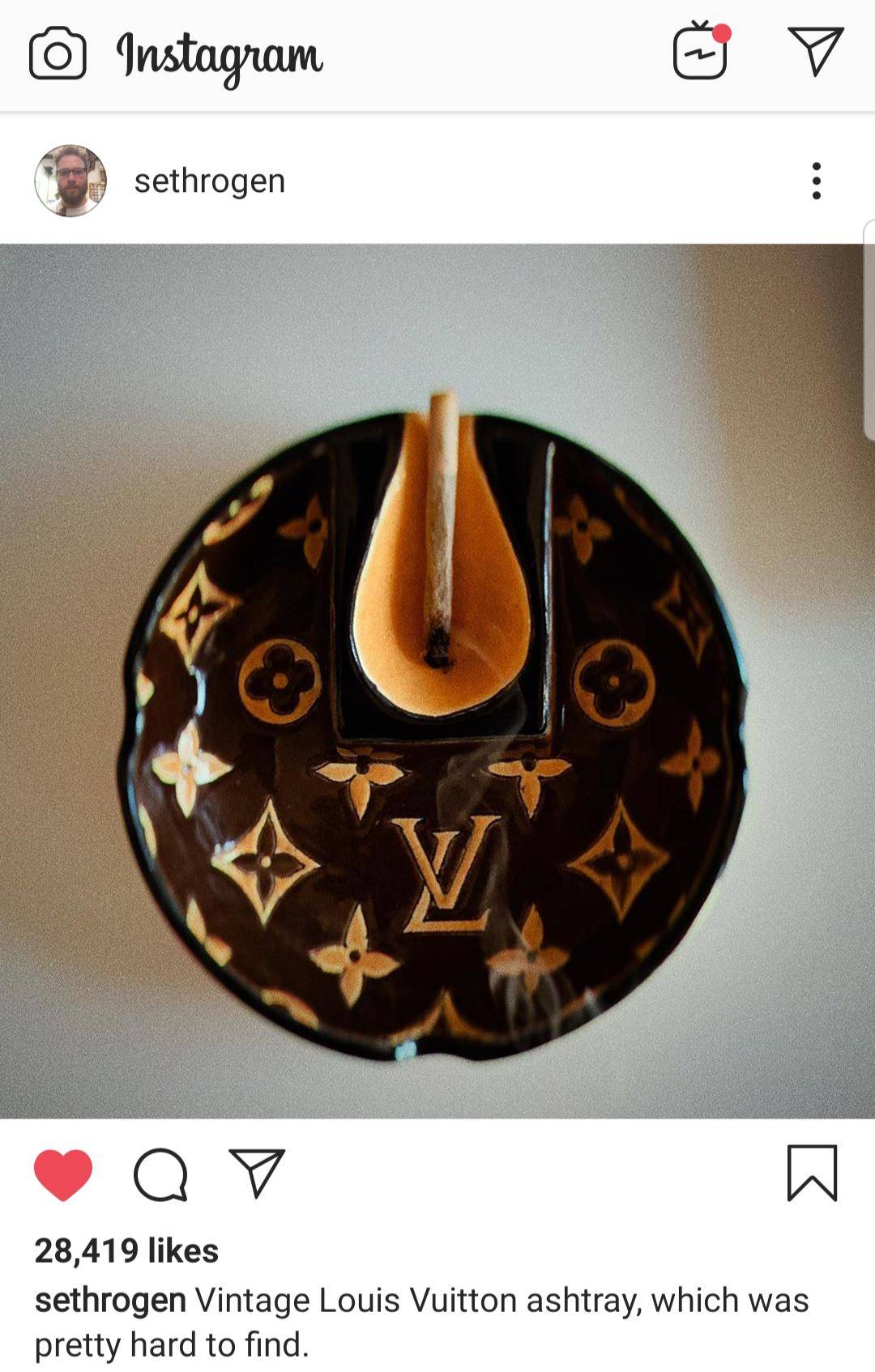 Vintage Louis Vuitton ash tray | Scrolller