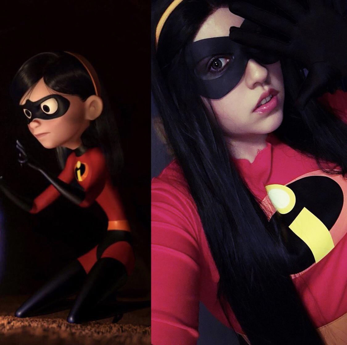 Violet Parr Cosplay By Msmmena Scrolller