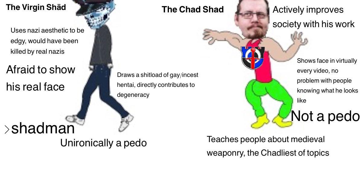 Virgin vs Shad | Scrolller