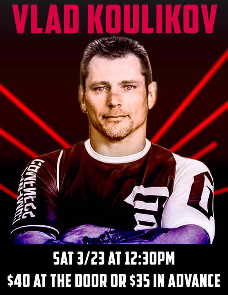Vlad Koulikov Seminar on March 23rd, 2019 in Ephrata, PA | Scrolller