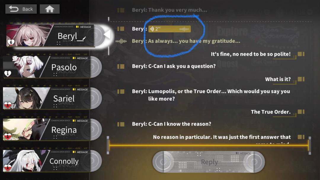 Voice acted lines in the console. | Scrolller