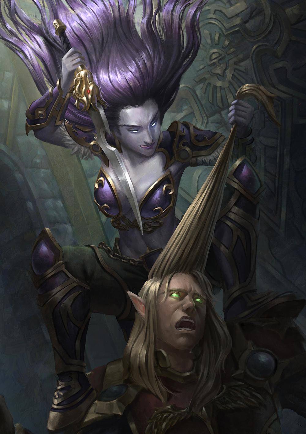 Void elf, by Cha4os | Scrolller