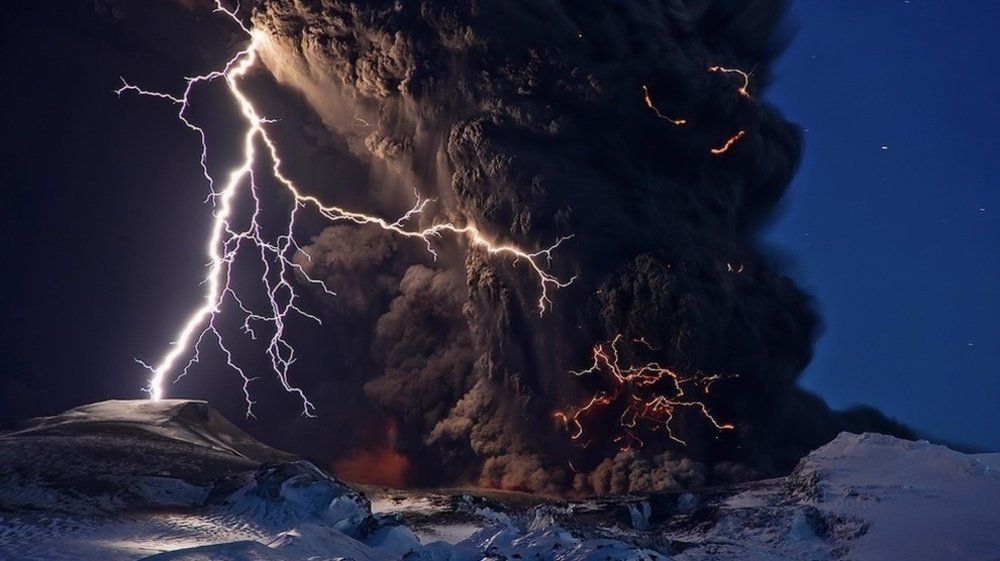 Volcanic eruption in Iceland | Scrolller
