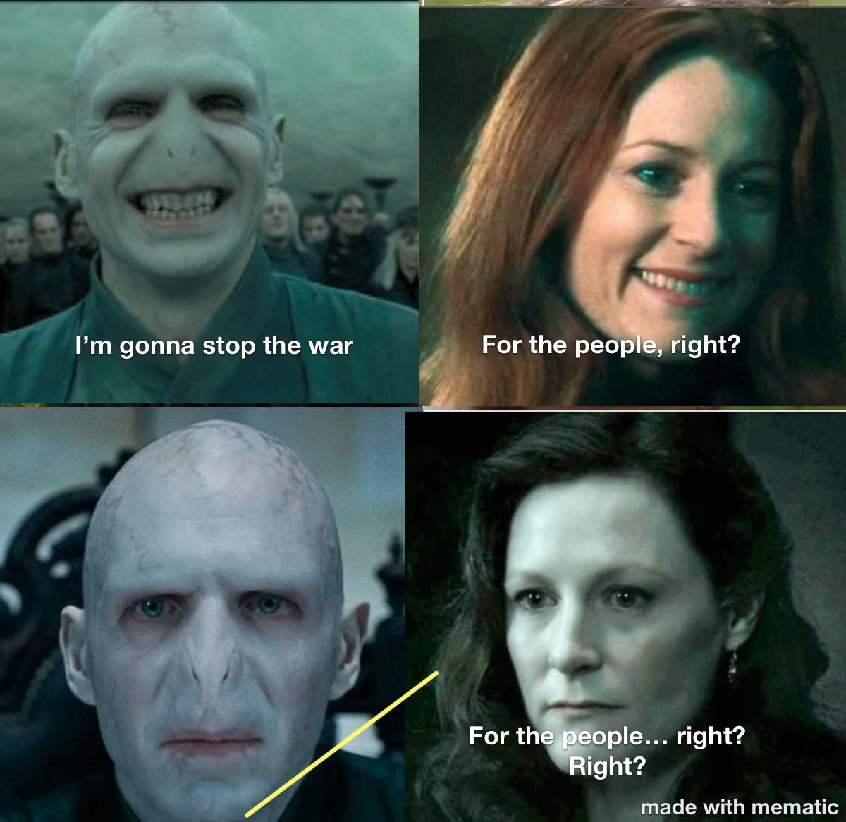 Voldemort to Lily: SAY GOODBYE | Scrolller