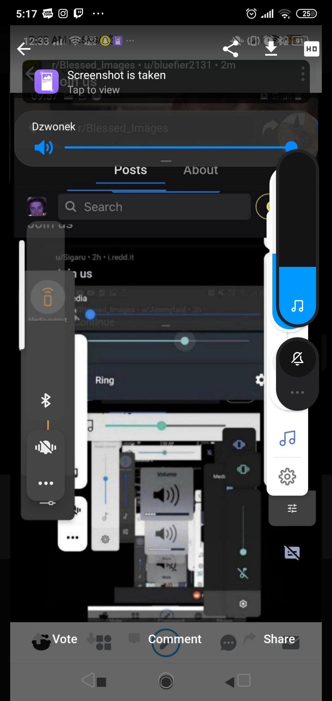 Volume + Dark Mode MIUI | Scrolller