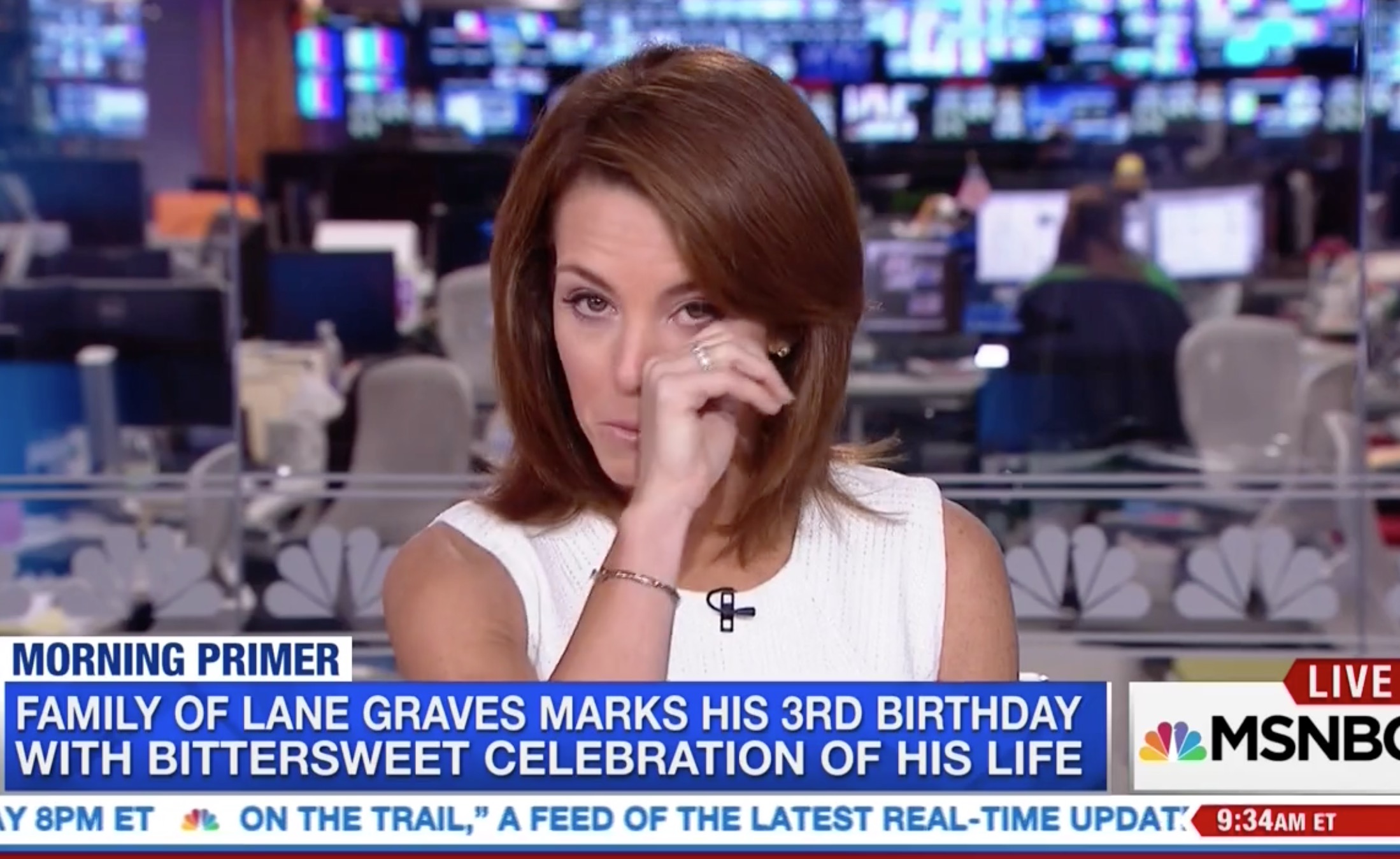 Vulnerable Stephanie Ruhl of MSNBC Crying | Scrolller