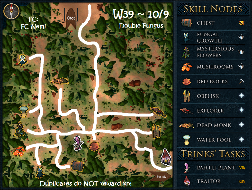 W39 Map ~ 10/9 Double Fungus | Scrolller