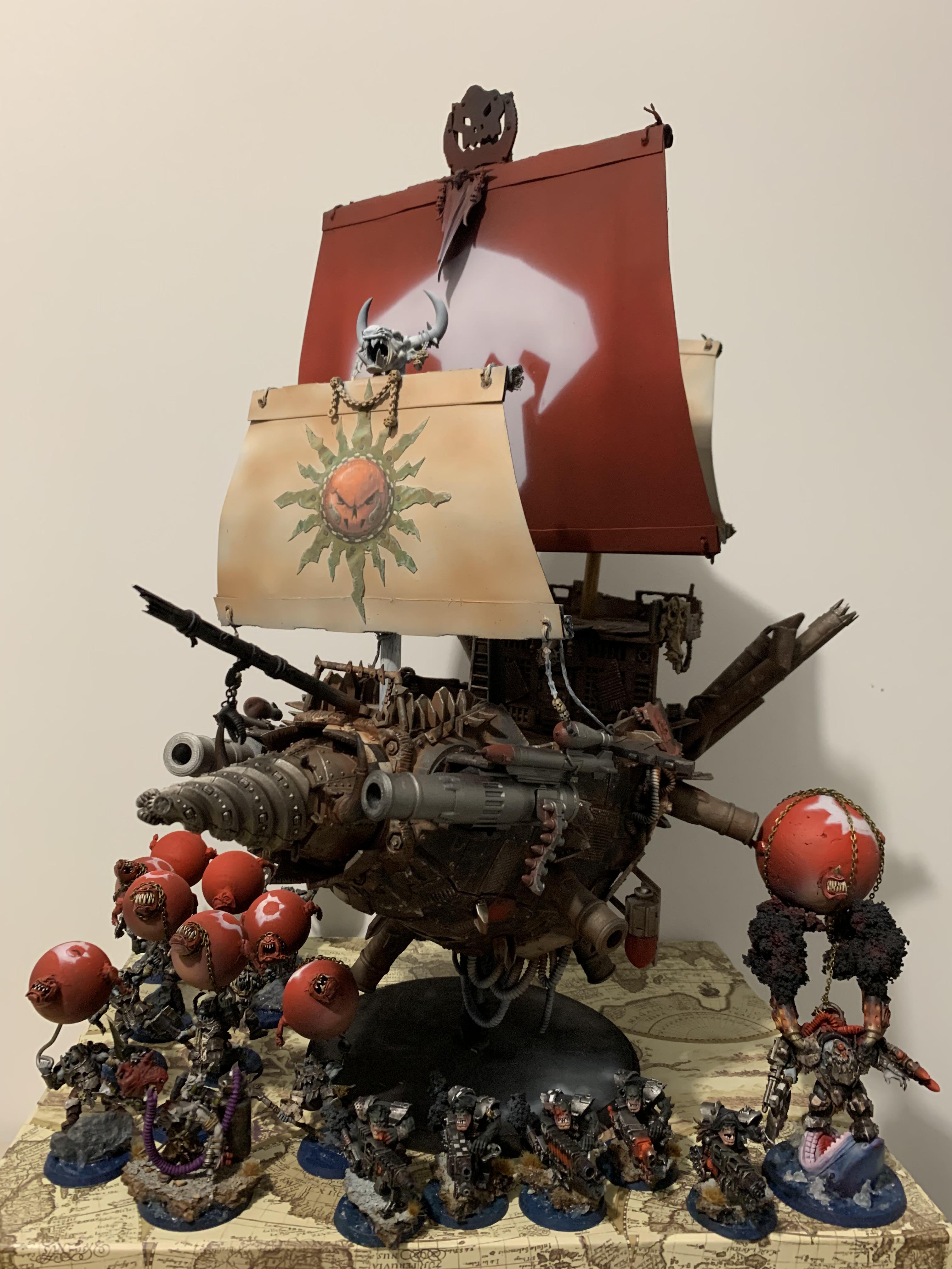 WAAAARGH!!! Da skybashaz take flight!! | Scrolller