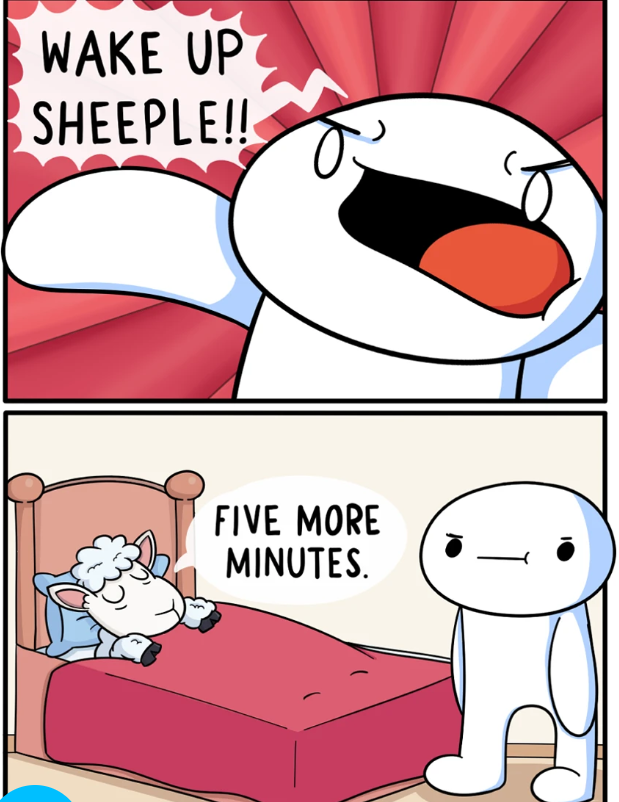 WAKE UP SHEEPLE | Scrolller