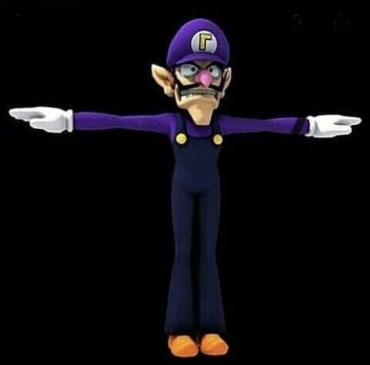 Waluigi taunt | Scrolller