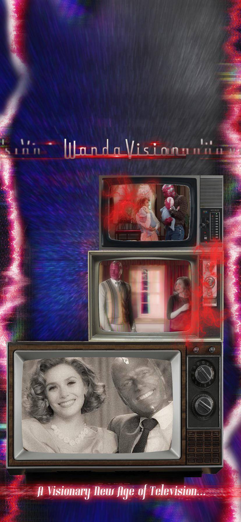 WandaVision Mobile Wallpaper | Scrolller