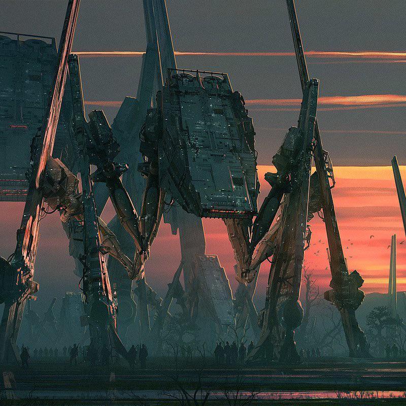 Battle Robot by Raphael Lacose | Scrolller