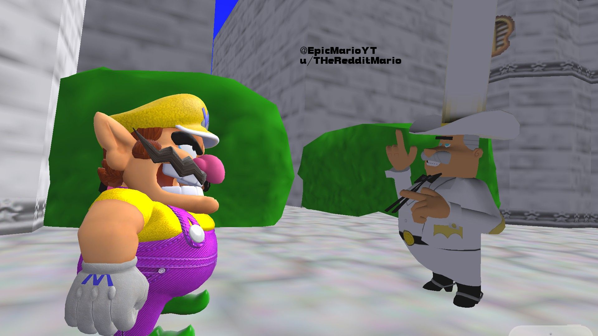 Wario meets Doug Dimmadome | Scrolller