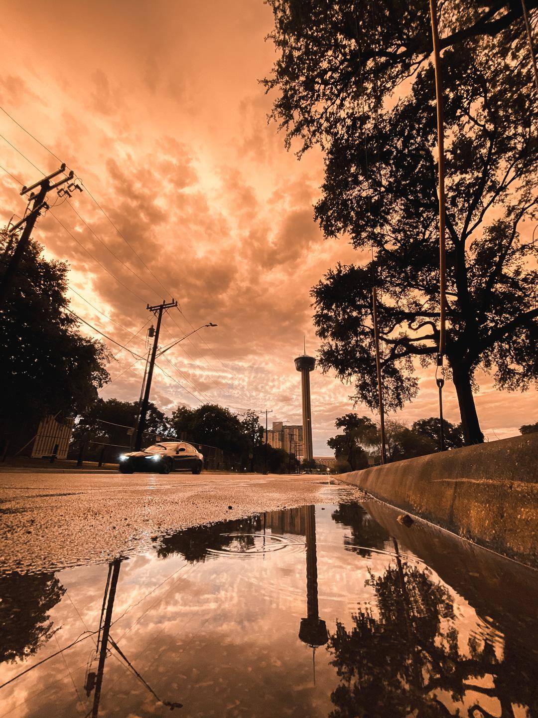 Was not expecting this sunset after the storm | Scrolller