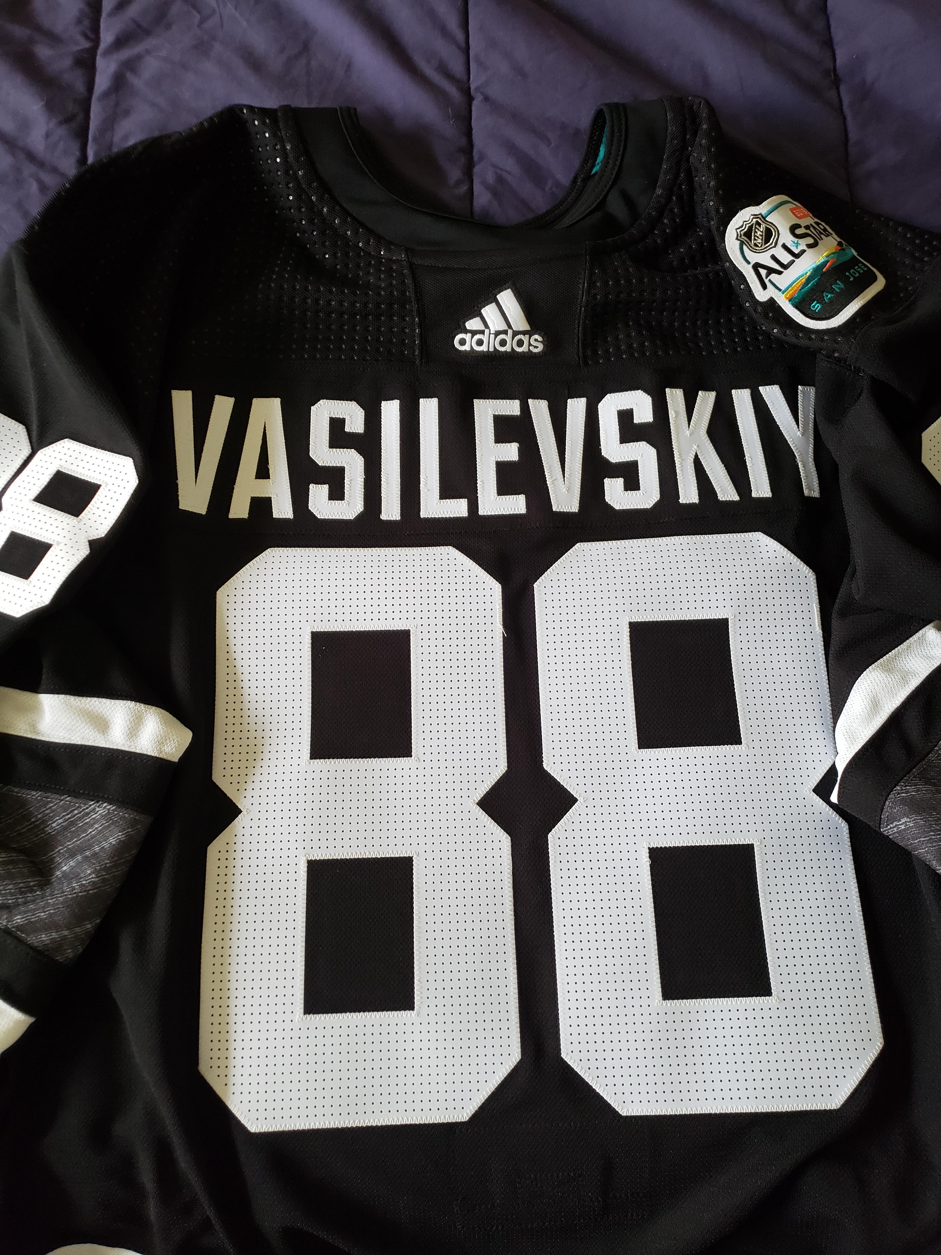 Was told you would appreciate this one. Vassy's All Star media day worn jersey. | Scrolller