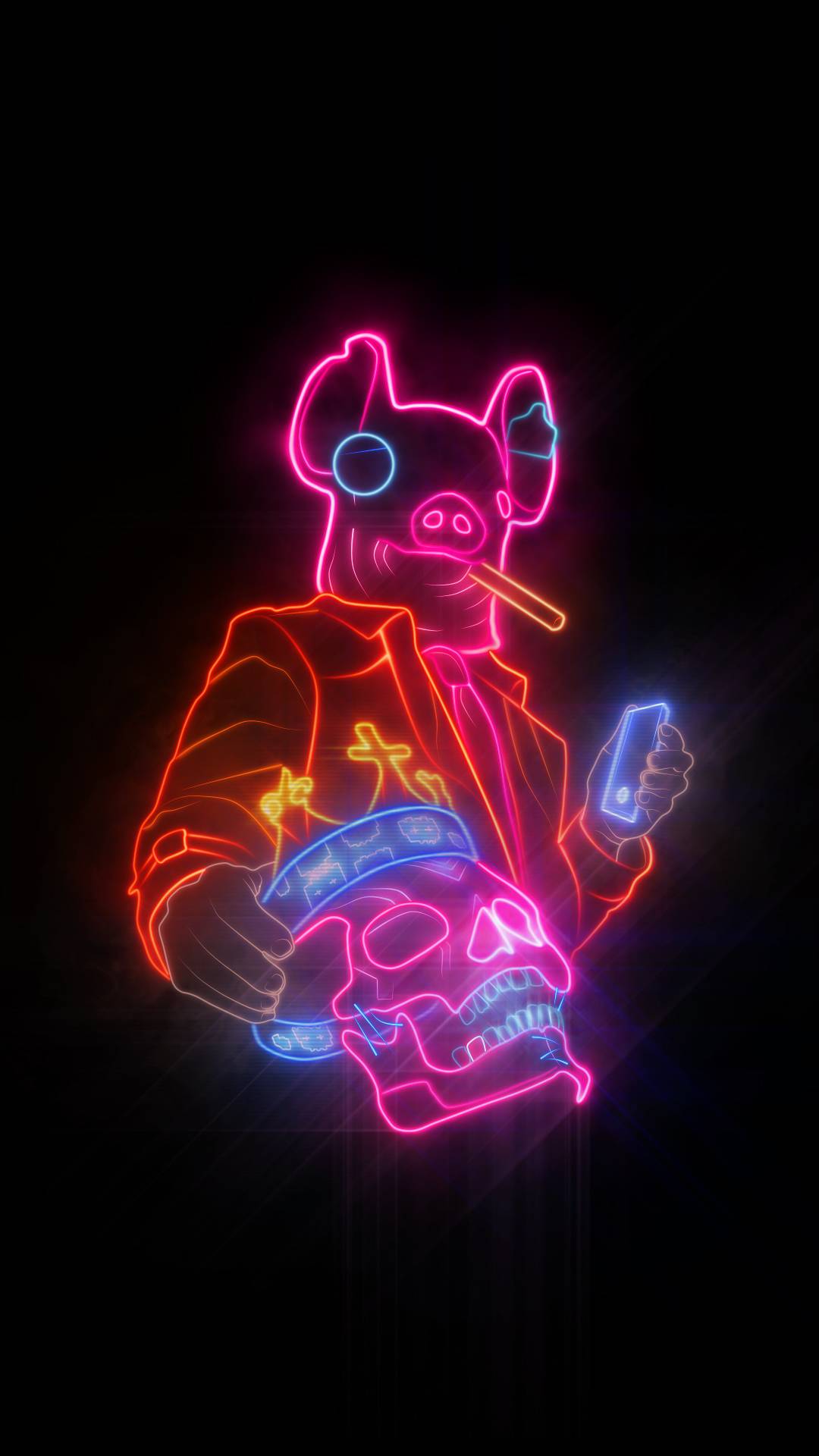 Watch Dogs Neon (1080x1920) | Scrolller