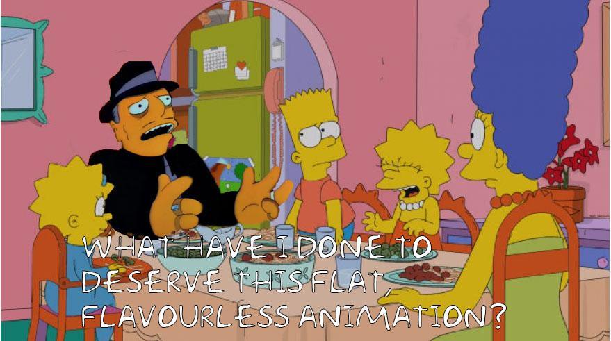 Watching modern Simpsons | Scrolller