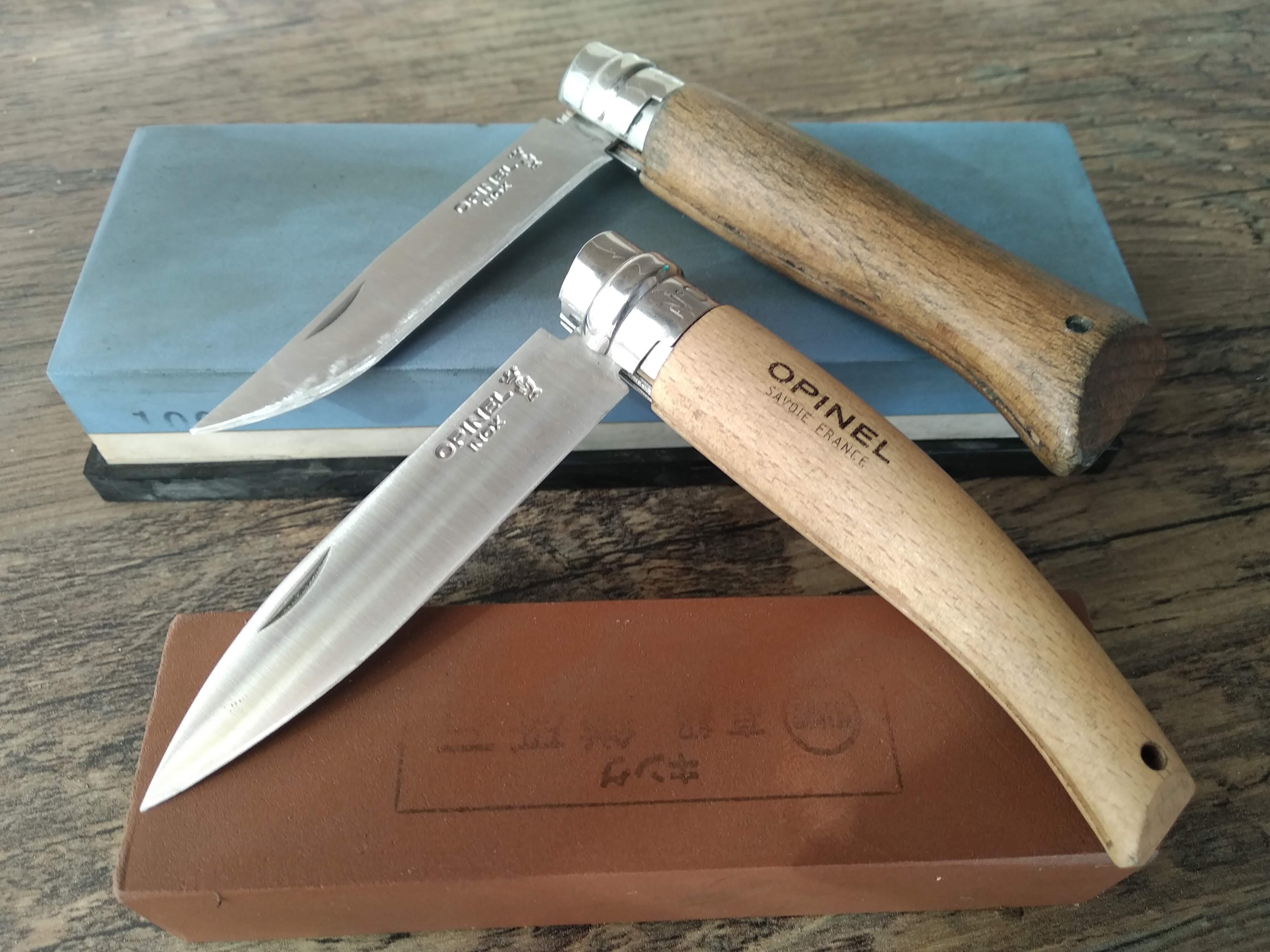 Water stones and Opinel's, razor sharp combination | Scrolller