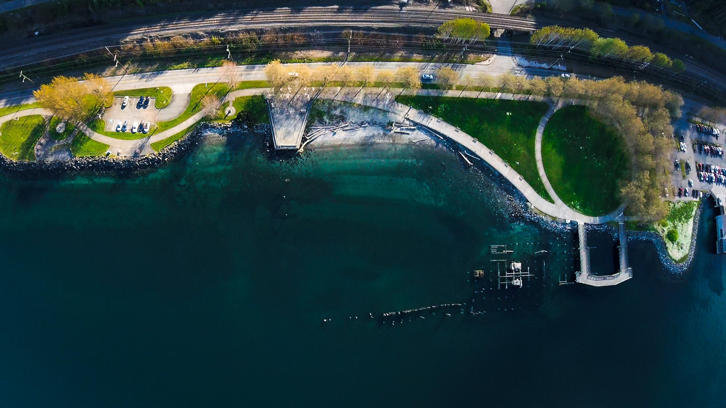 Waterfront aerial shot 📸 | Scrolller