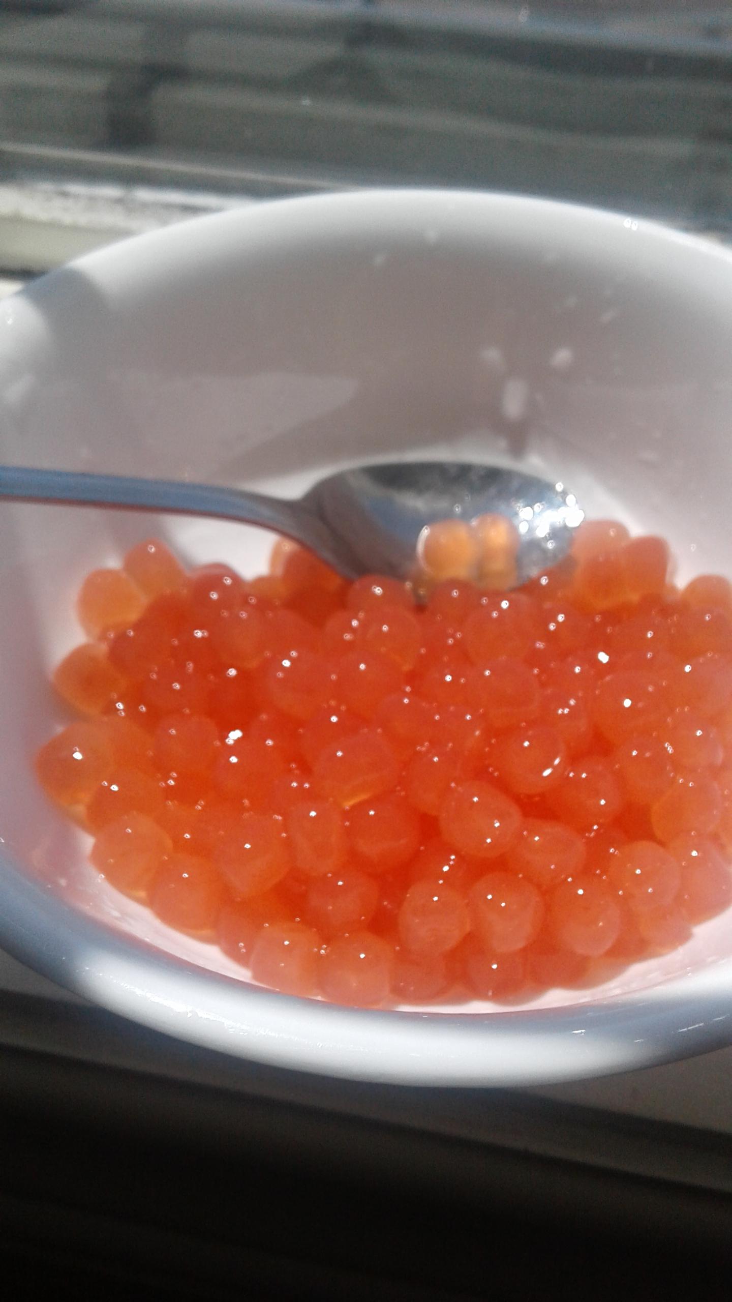 Watermelon tapioca pearls | Scrolller