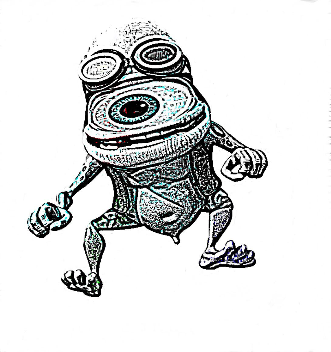 Wazowski frog | Scrolller