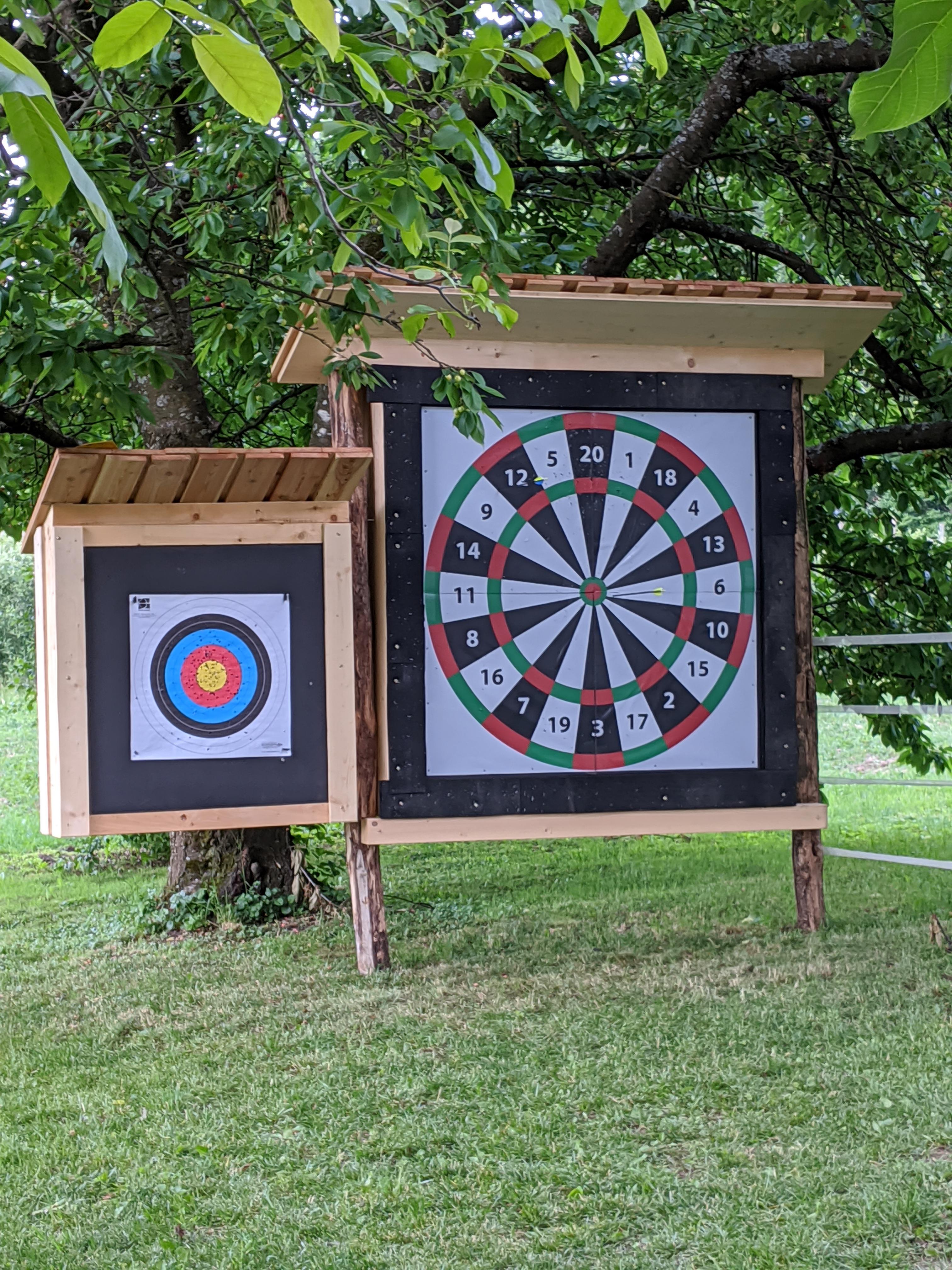 We built a bow darts shooting range | Scrolller
