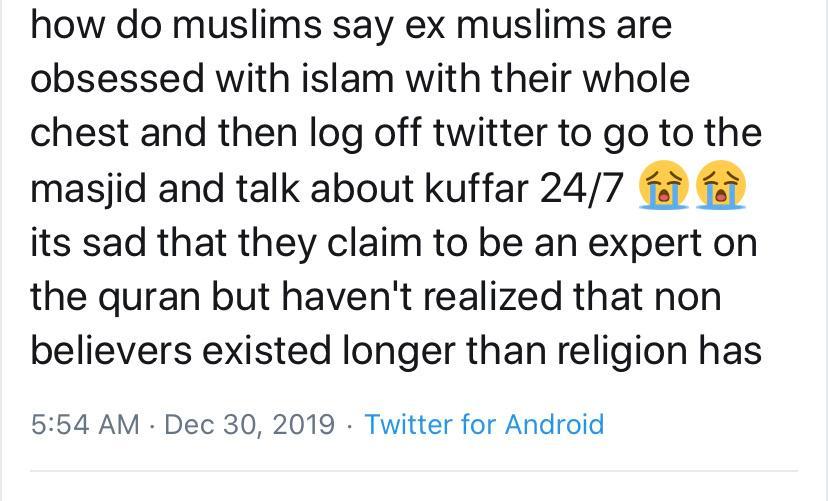 We can stop talking about Islam if they stop killing and ostracizing ex-muslims | Scrolller