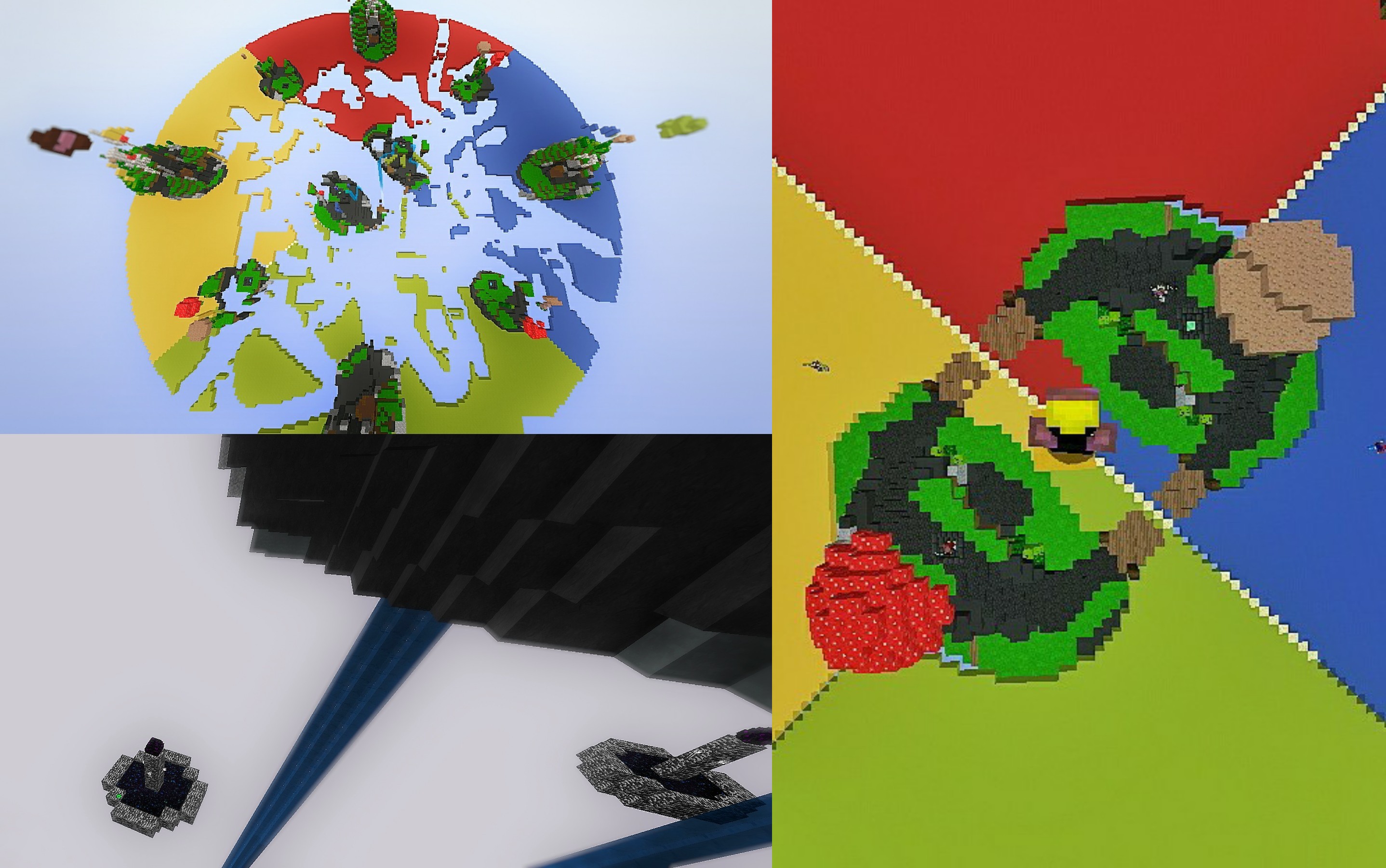 We filled the entire bedwars map and killed the ender dragons! (again) | Scrolller