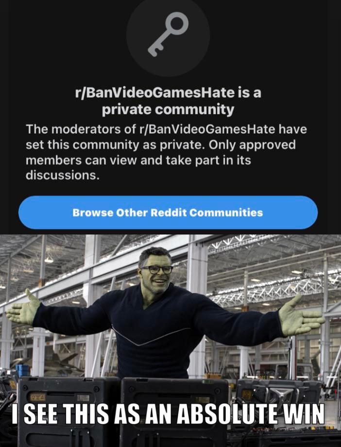 We have won | Scrolller