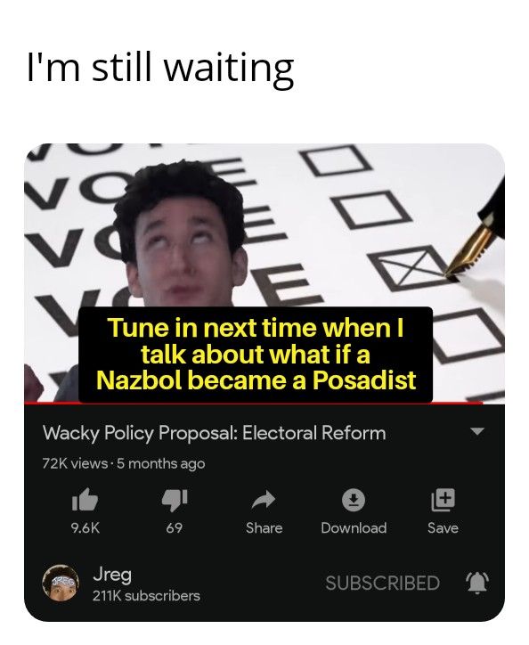 We need a new Wacky Policy Proposal | Scrolller