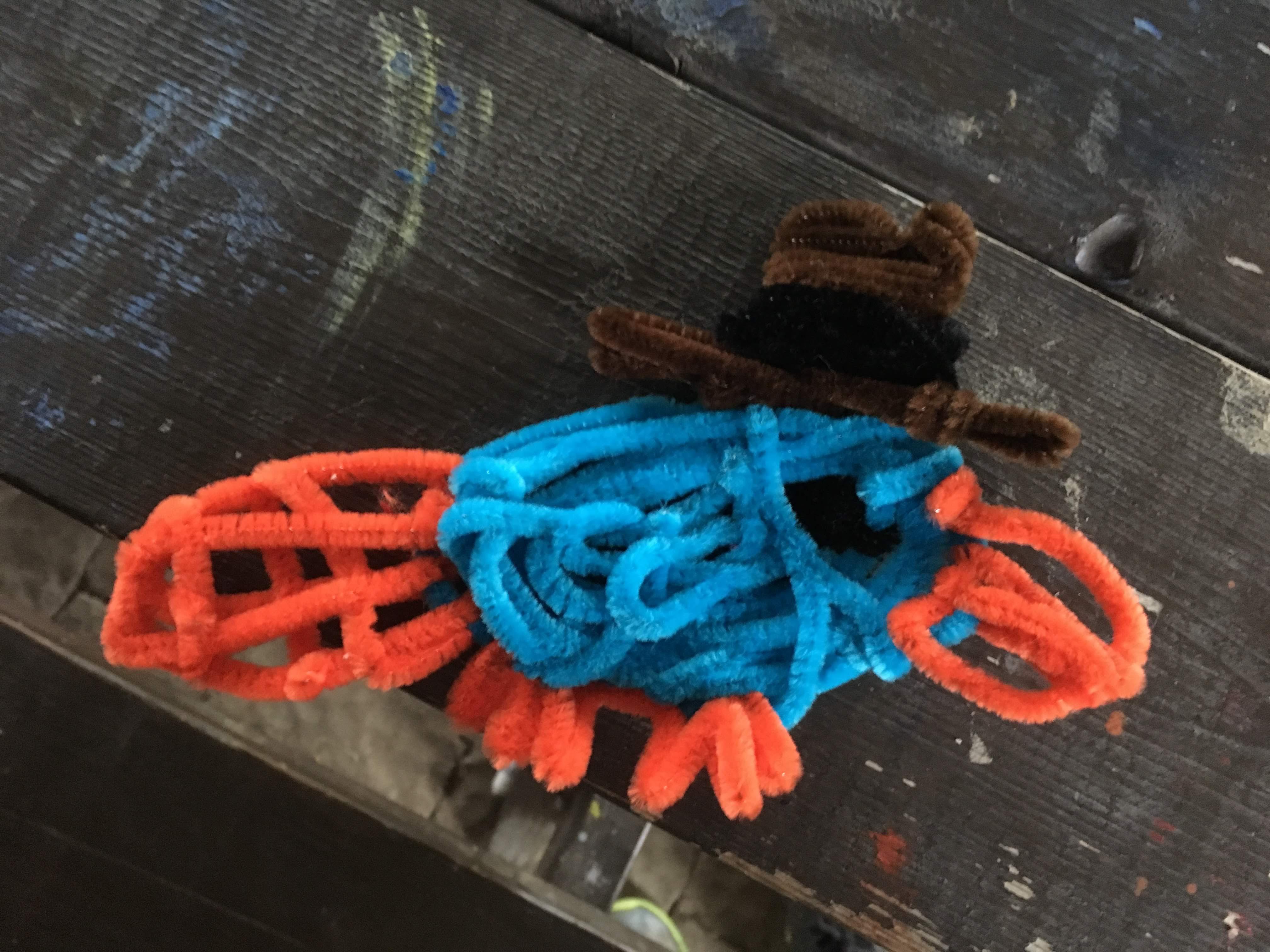 We were bored and there was a whole box of pipe cleaners nearby | Scrolller