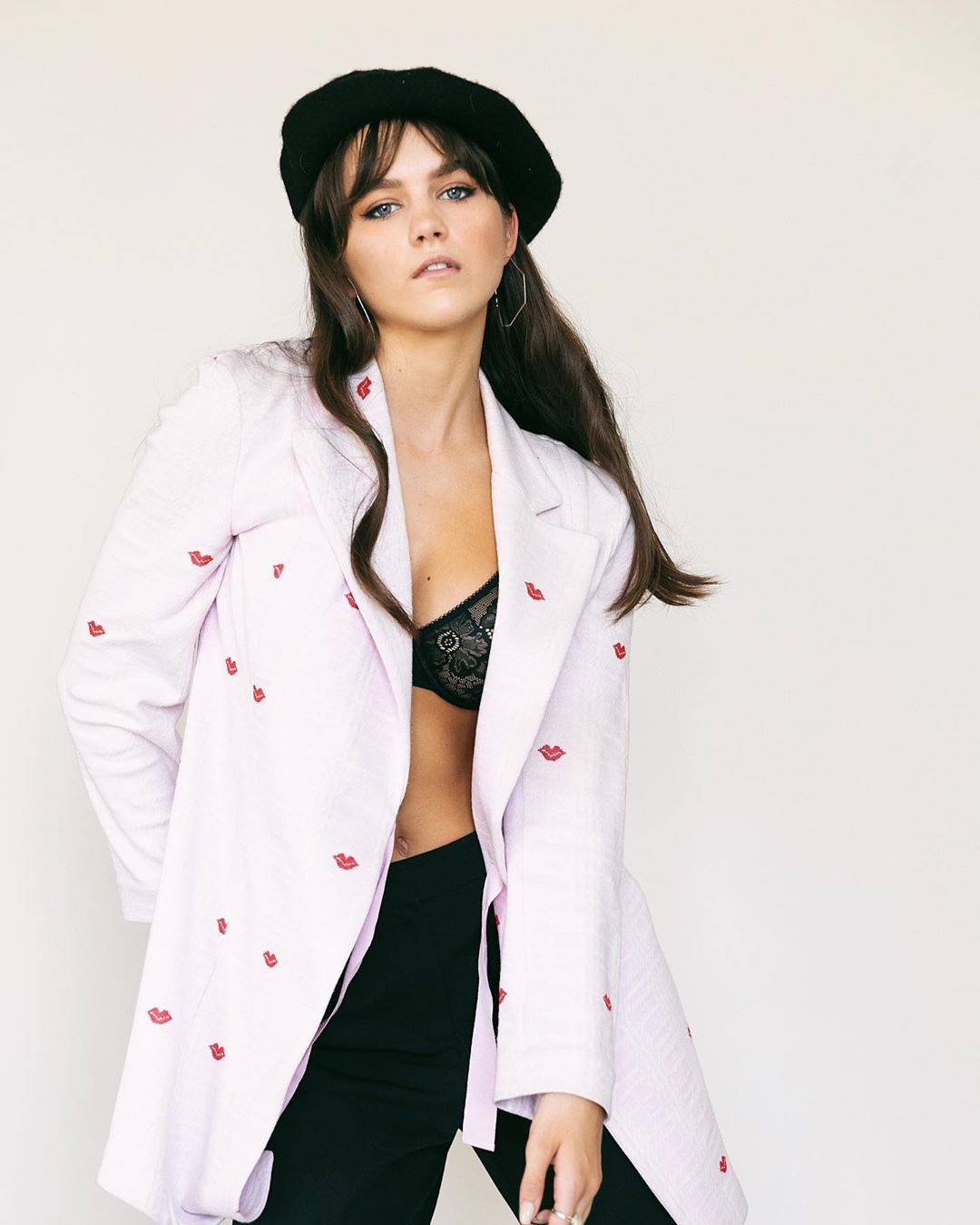 Wearing a cute little beret | Scrolller