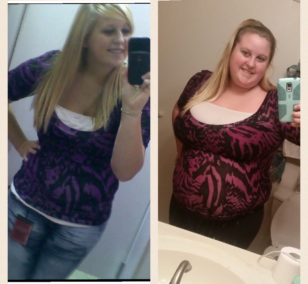 Weight Gain Before and After Collection | Scrolller