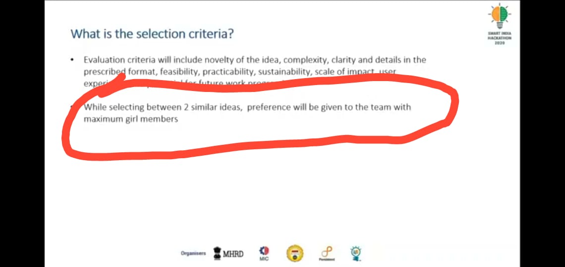 Weird gender bias in this competition | Scrolller