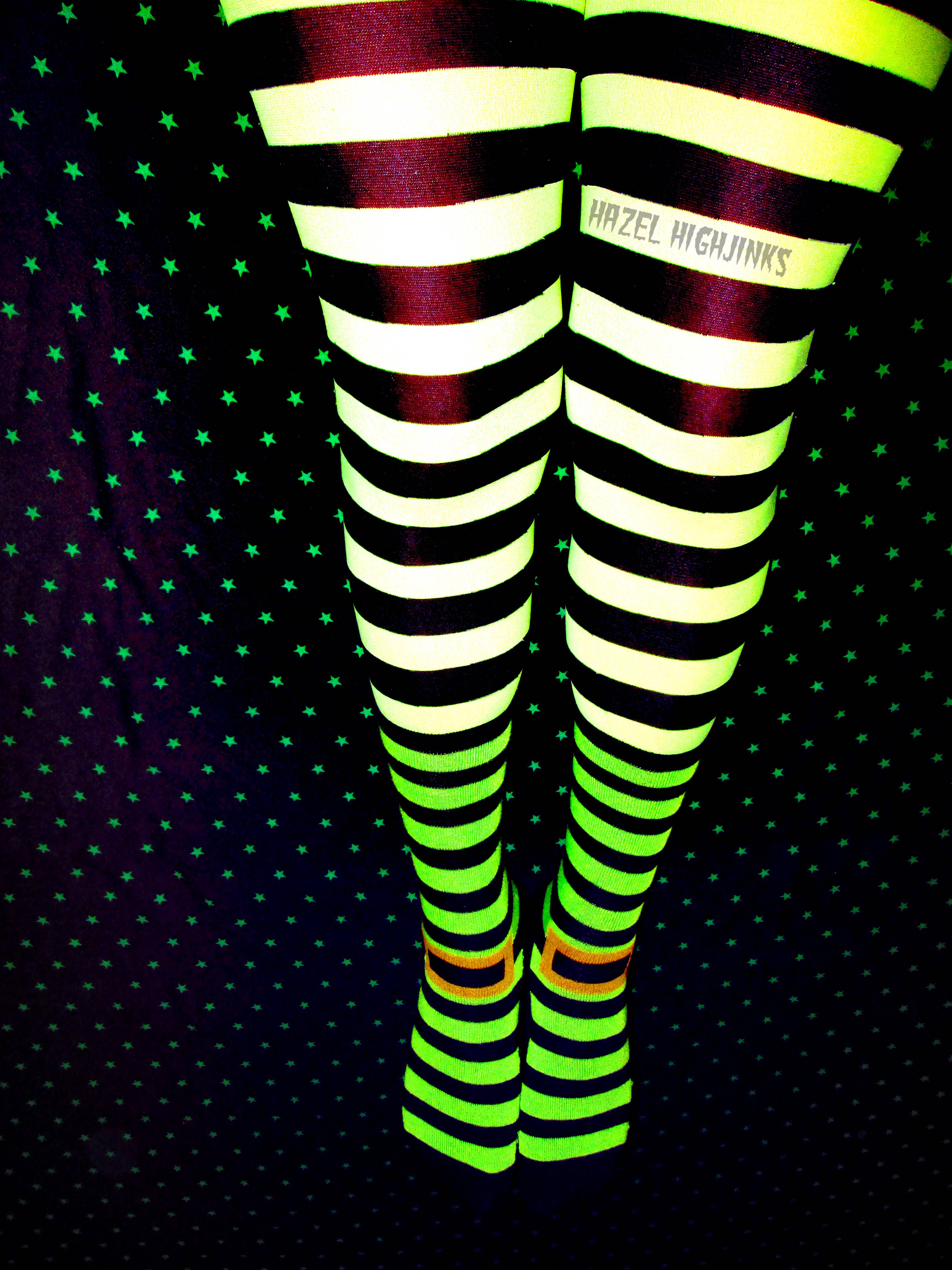 Weird witch Hazel! 🕸️ Spooky style striped socks to celebrate Halloween season. 🎃 | Scrolller