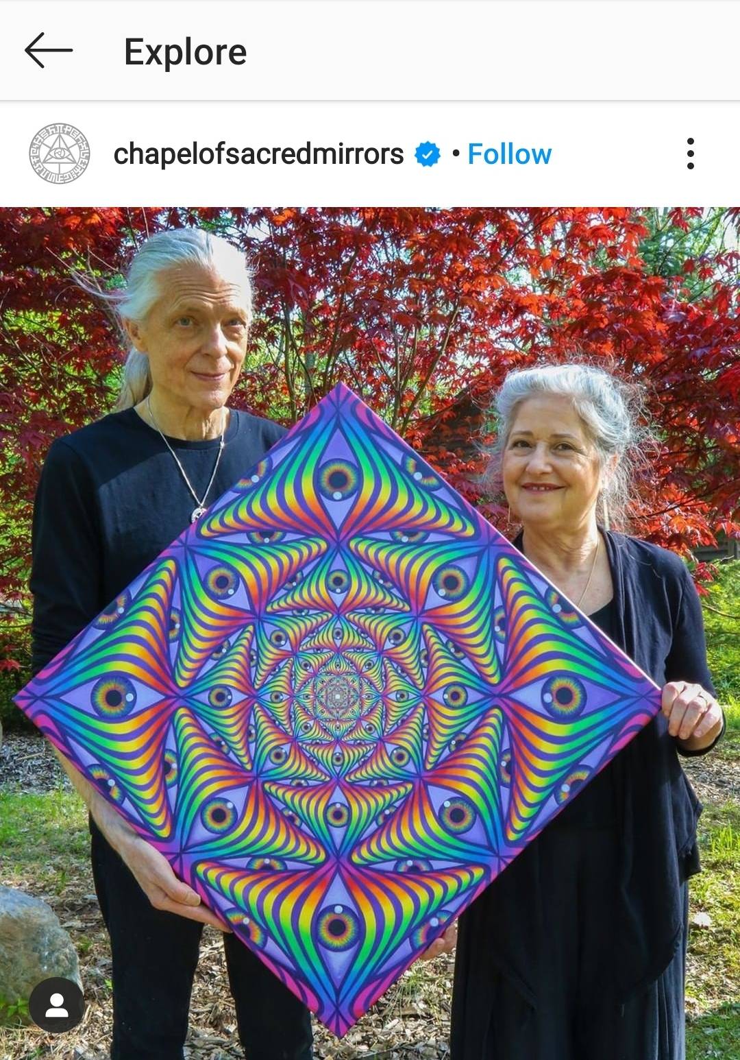 Welcome 'Rainbow Eye Ripple' | Scrolller