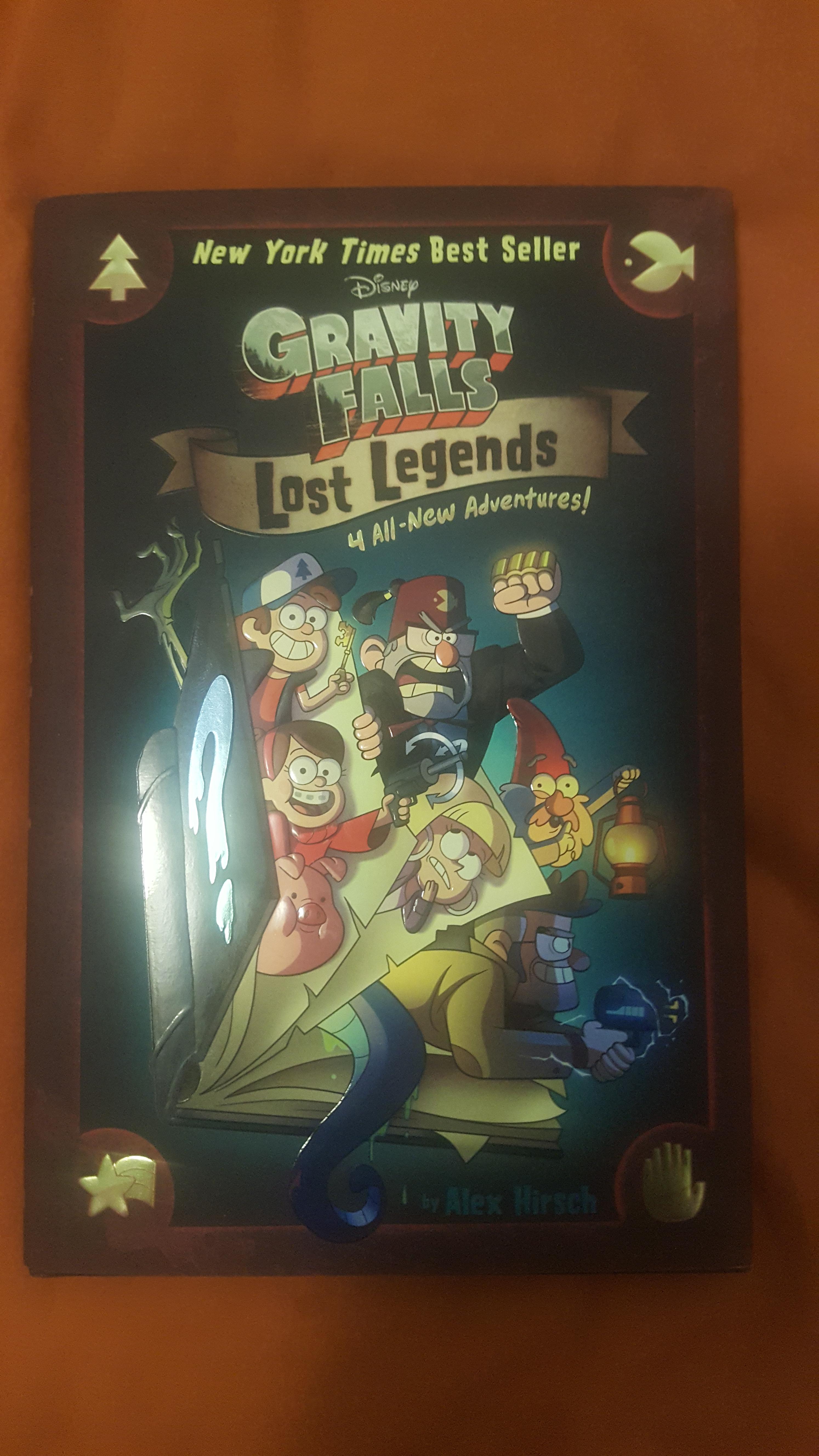Well, Gravity Falls: Lost Legends came today. Can't wait to read it. | Scrolller