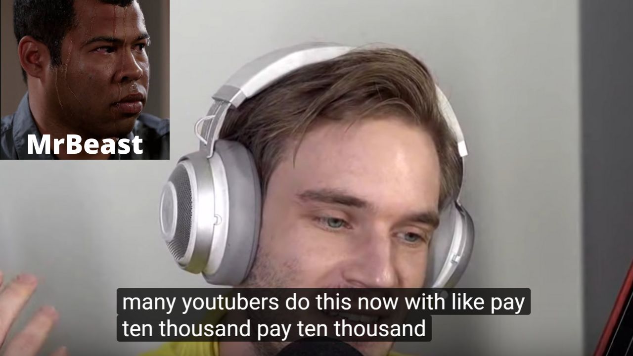 Well MrBeast started it tho | Scrolller