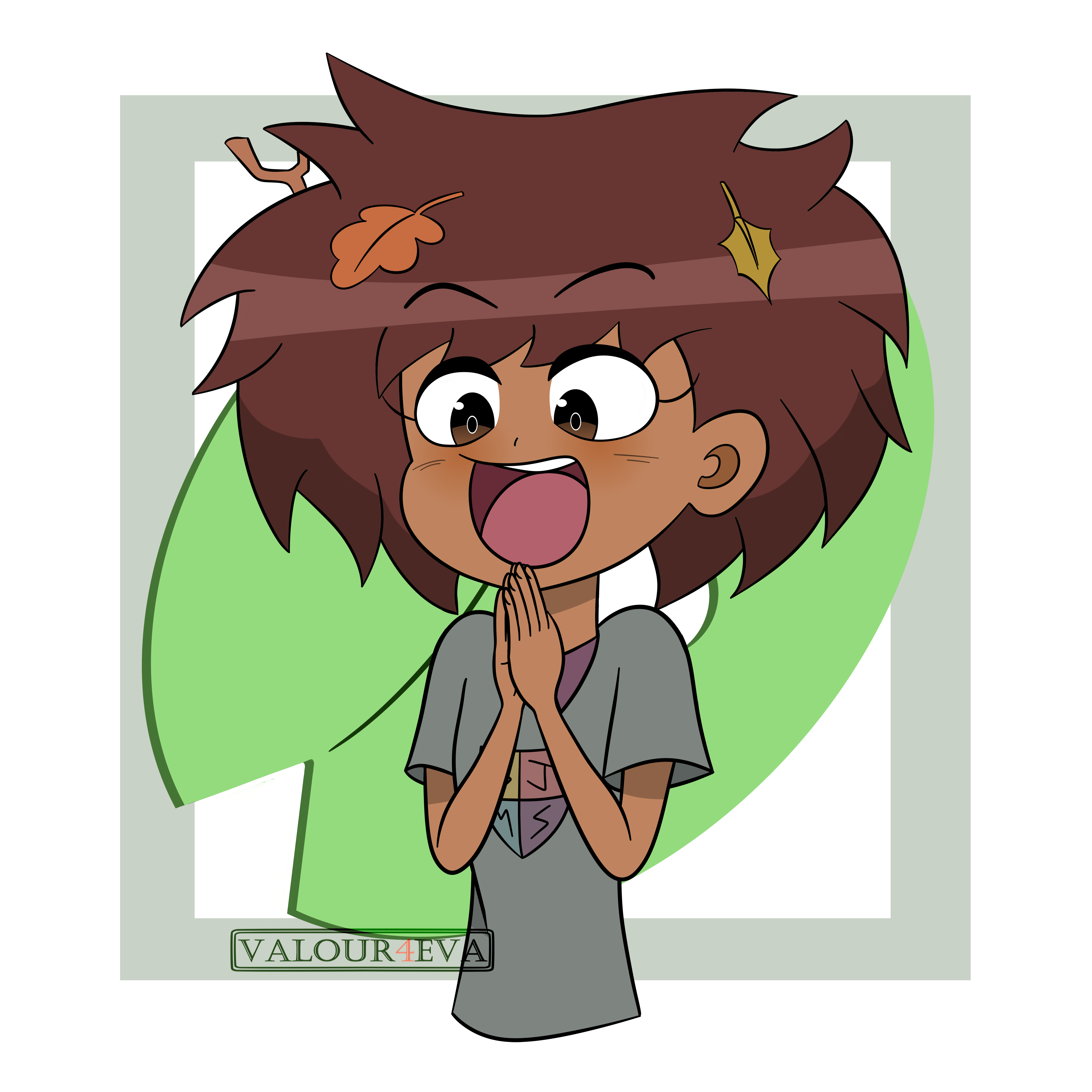 Welp i'm on reddit now, so here's a kawaii Anne I drew while working on ...