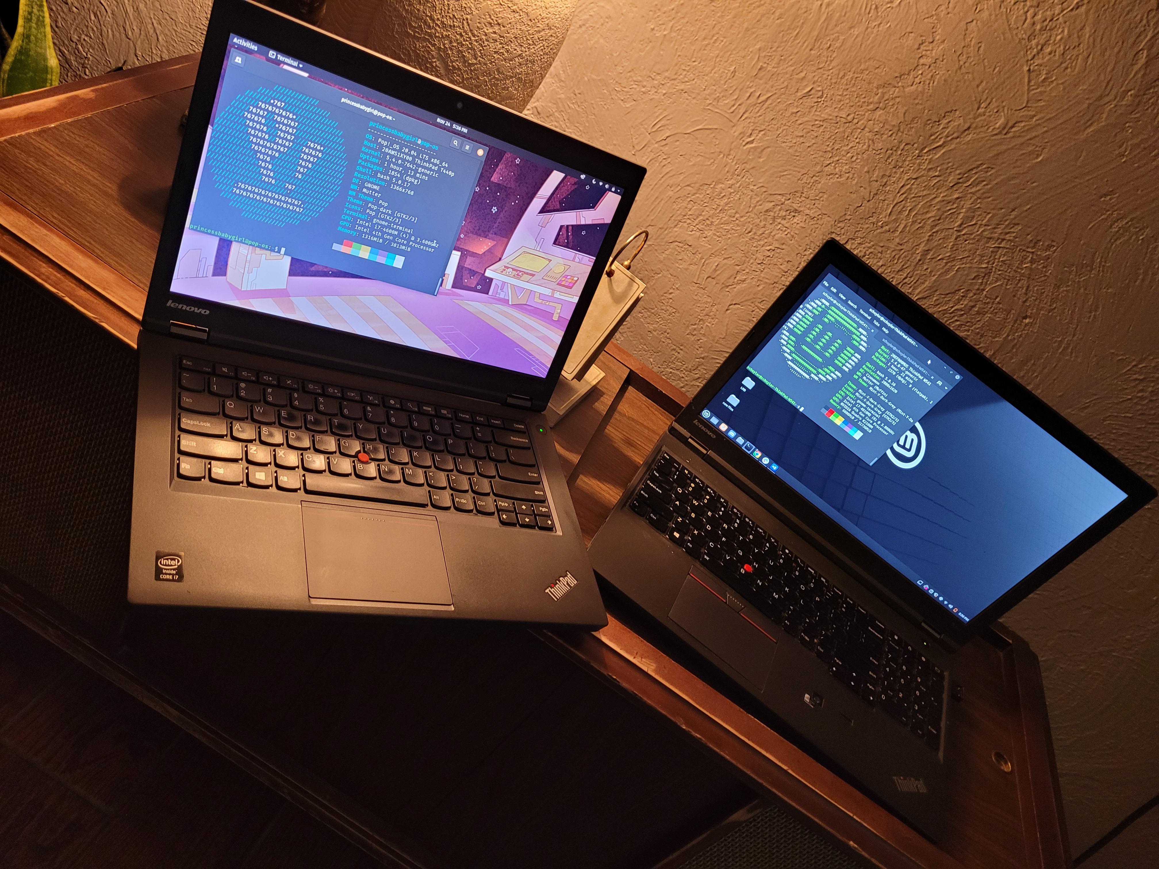 we're a thinkpad family (T440p/W541) | Scrolller