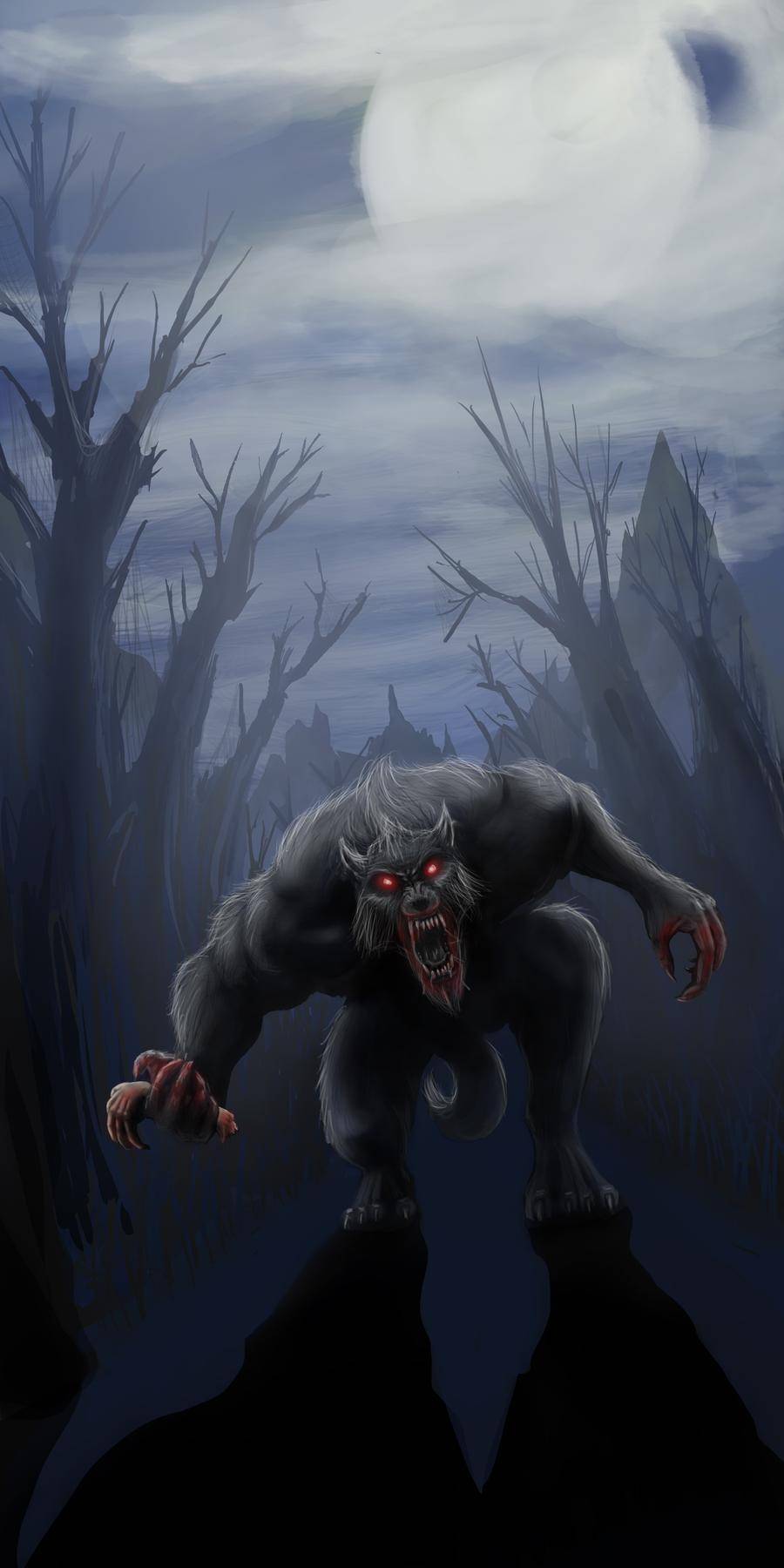 Werewolf by Tamás Reszel | Scrolller