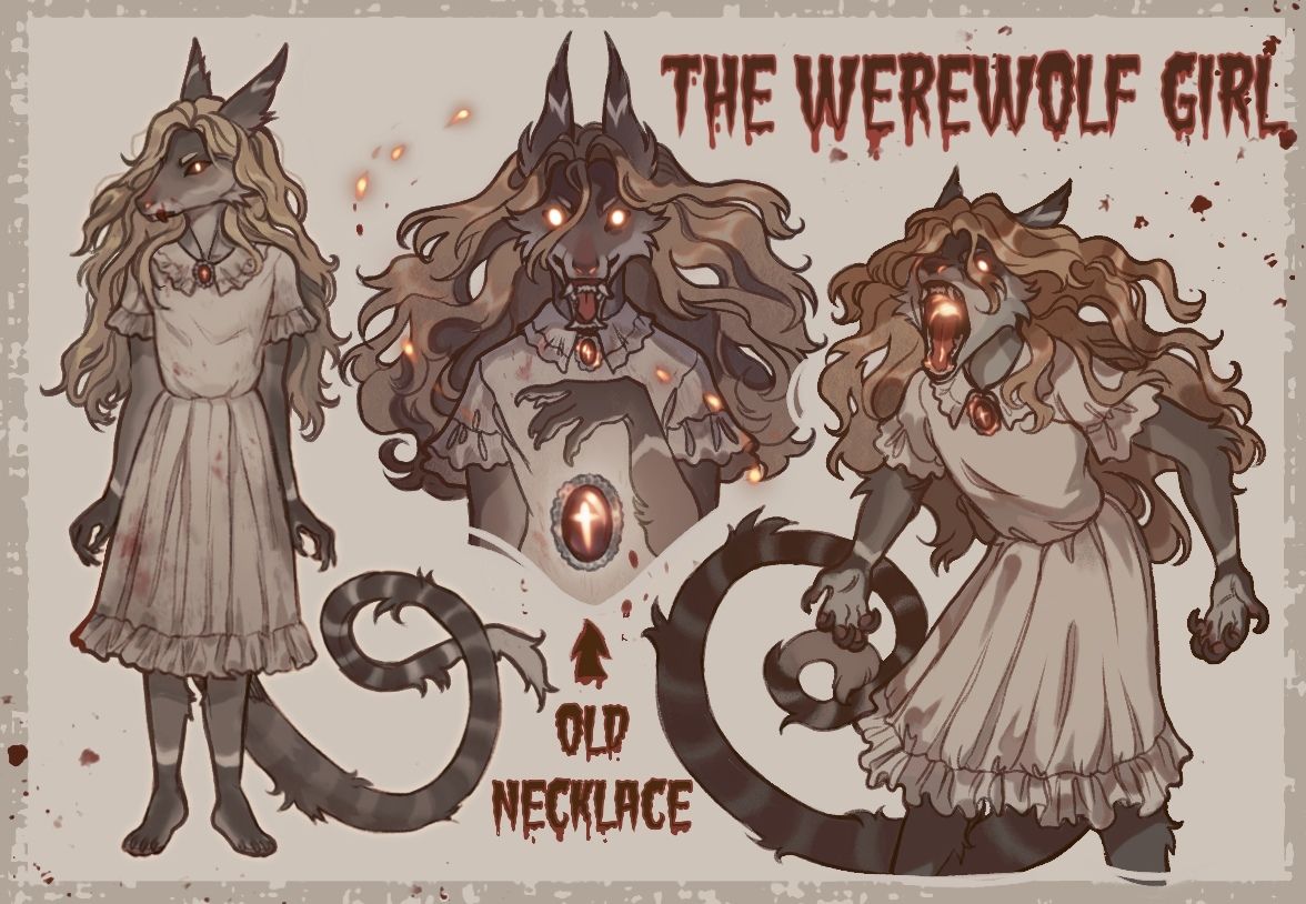 Werewolf girl By Raksu | Scrolller